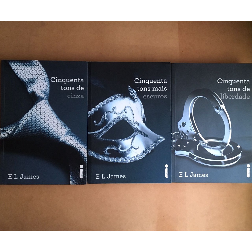 COMBO: Trilogia: Cinquenta Tons de Cinza: Vol I, II e III - 50 tons - E ...