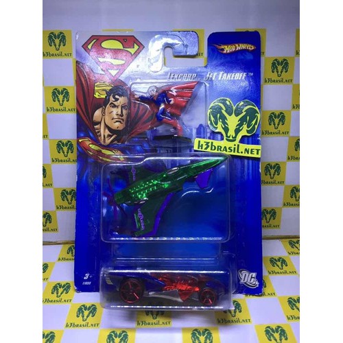 Bx140 Hot Wheels Lexcorp Jet Takeoff Firestorm Poison Arrow | Shopee Brasil