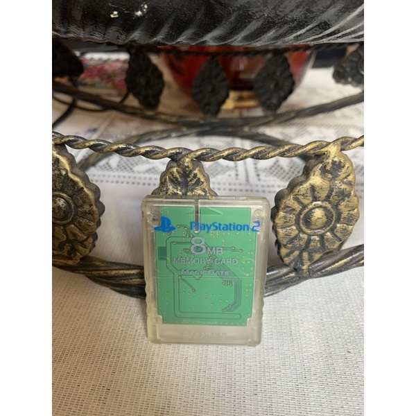 Memory Card Original Playstation 2 Crystal Transparente | Shopee Brasil