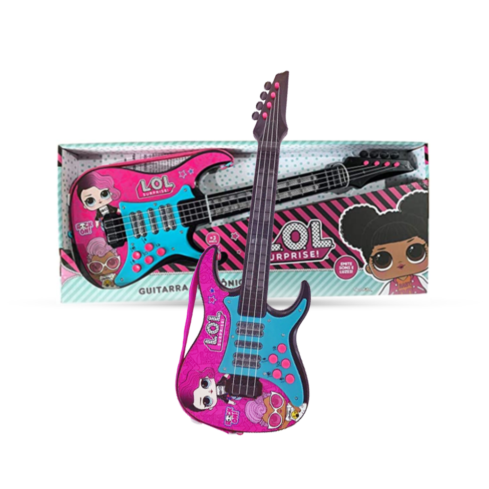 Guitarra Eletrônica Infantil LOL Surprise | Shopee Brasil