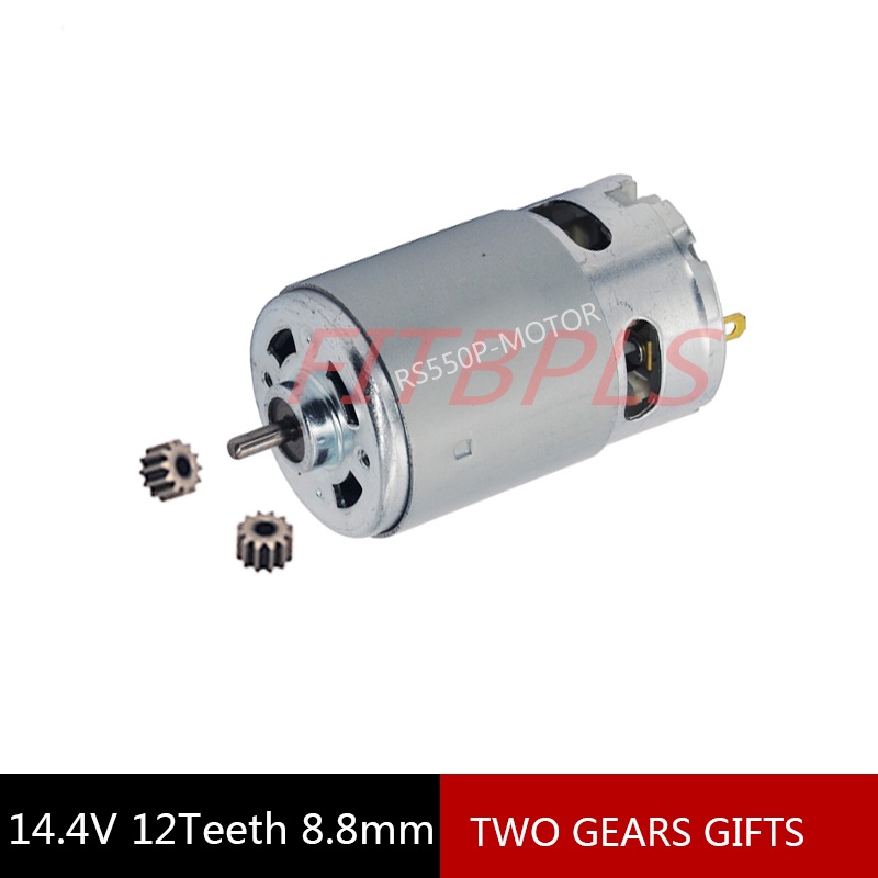 Motor Rs50 12 Dentes 10.8V 12V 14.4V 16.8V 18V 21V 24V 25V Engrenagem ...