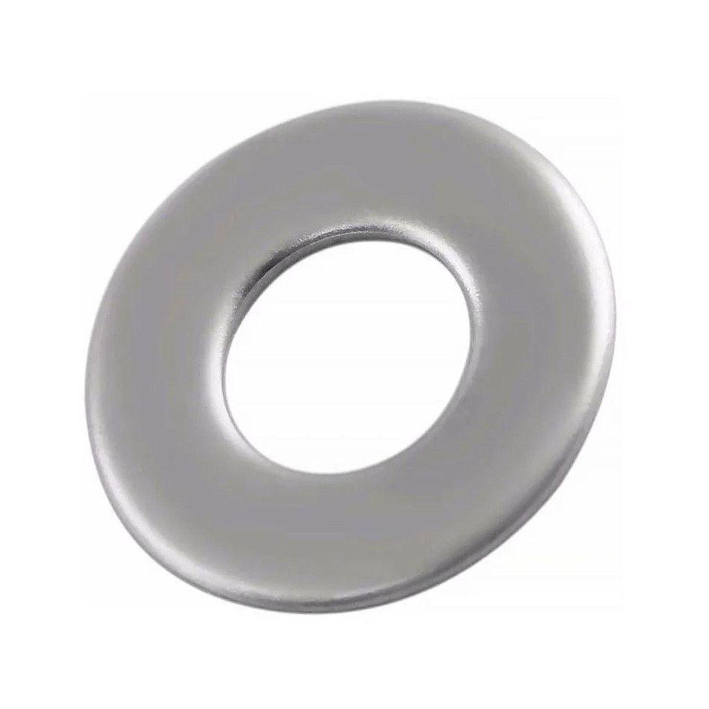 Arruela Lisa 3/8 Zincada - 100 Peças | Shopee Brasil