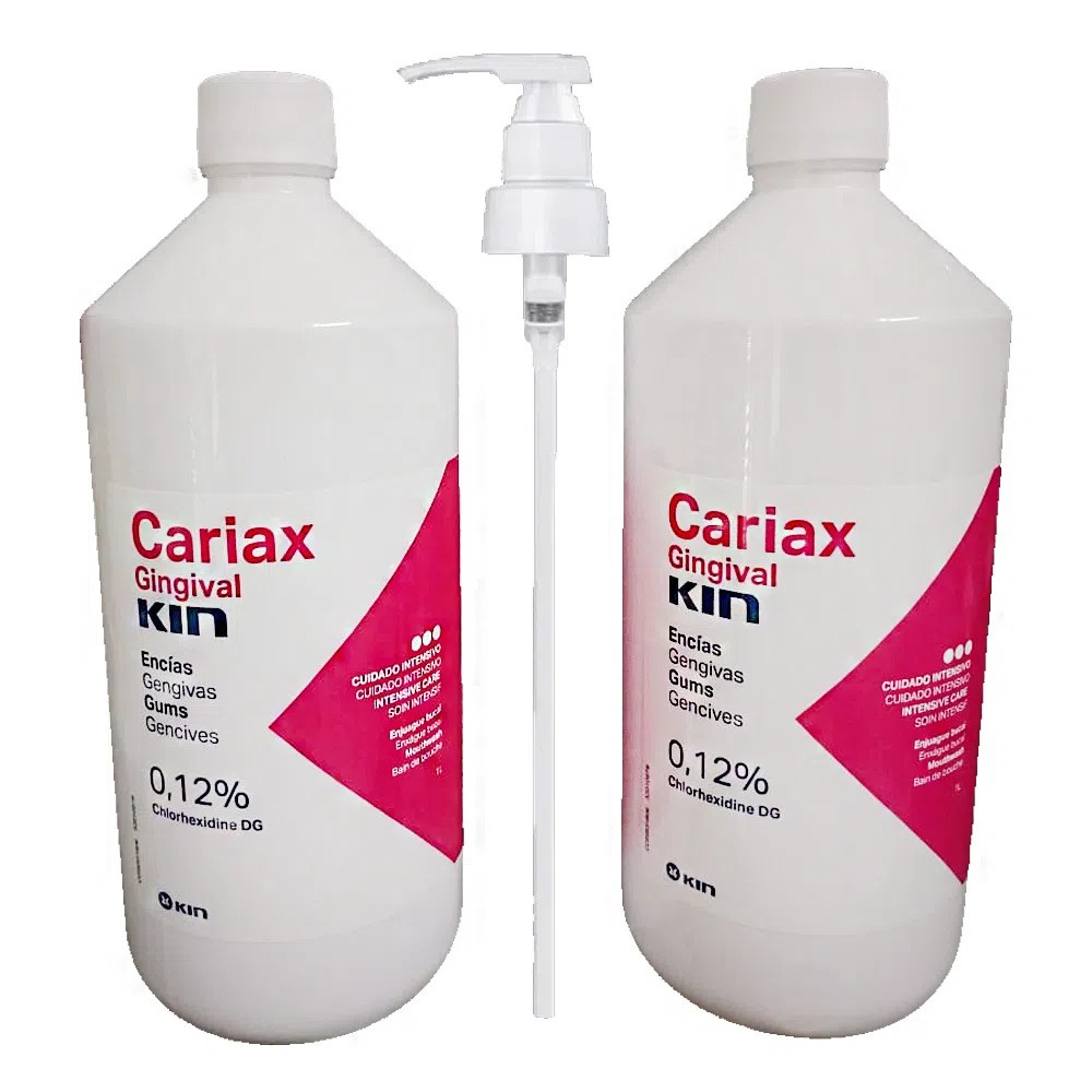 Cariax Gengival Enxaguante Bucal Antisséptico S/álcool 1000ml | Shopee ...