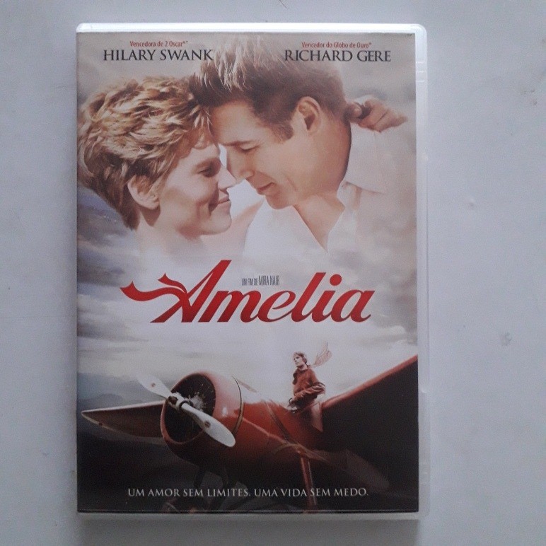 DVD Amelia - Mira Nair - Hilary Swank - Richard Gere | Shopee Brasil