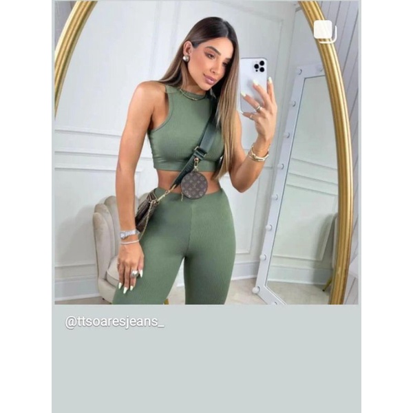 Conjunto Gringa | Shopee Brasil