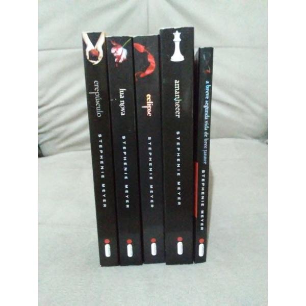 Livros Coleção A Saga Crepúsculo Box 5 Livros | Shopee Brasil