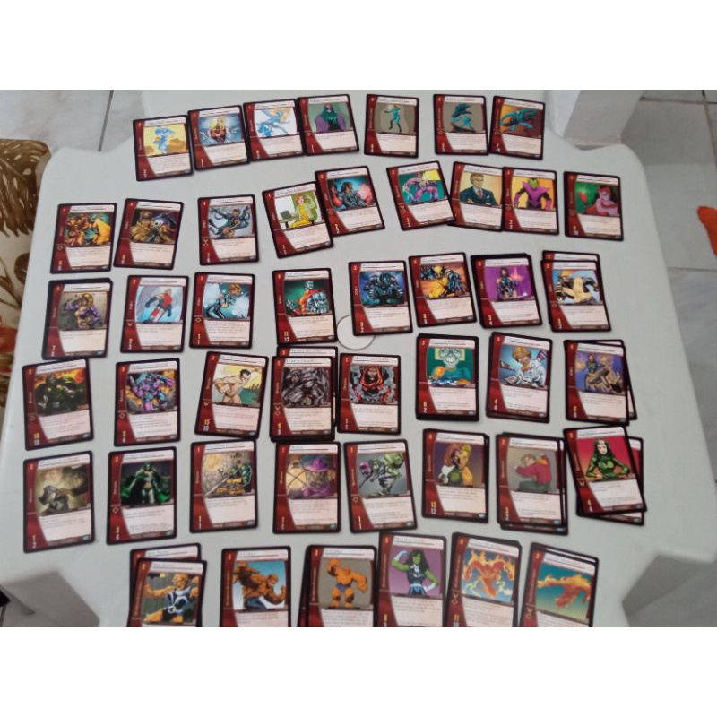 lote marvel vs system card game 104 cartas | Shopee Brasil