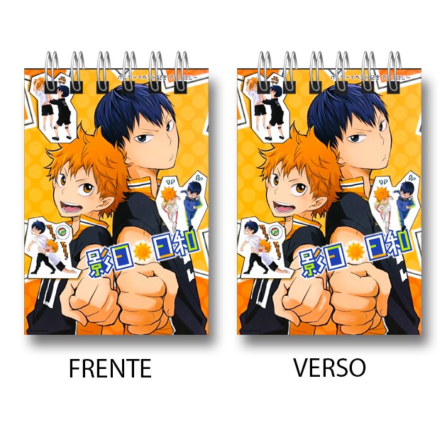 Bloco de Notas Anime HAIKYUU!! | Shopee Brasil