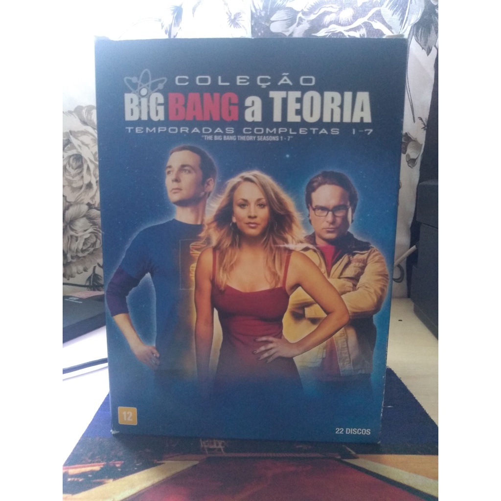 Coleção DVD – Big Bang: A Teoria – Temporadas Completas 1-7 (22 Discos ...