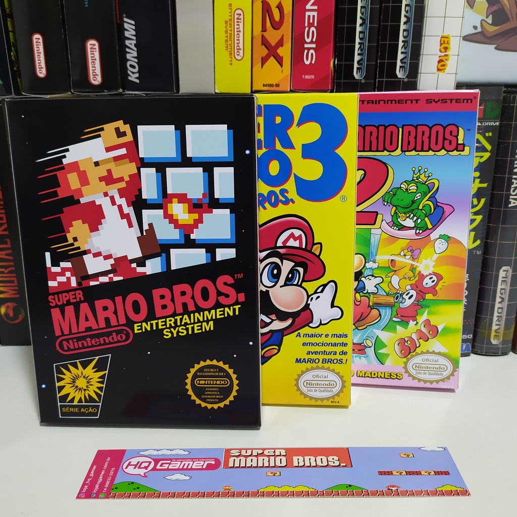Box Traduzida Jogos Nintendinho (NES) | Shopee Brasil