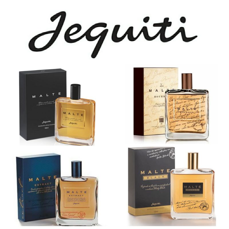 Colônia Masculina Malte Jequiti, de 100ml (Versões: Malte Bourbon ...