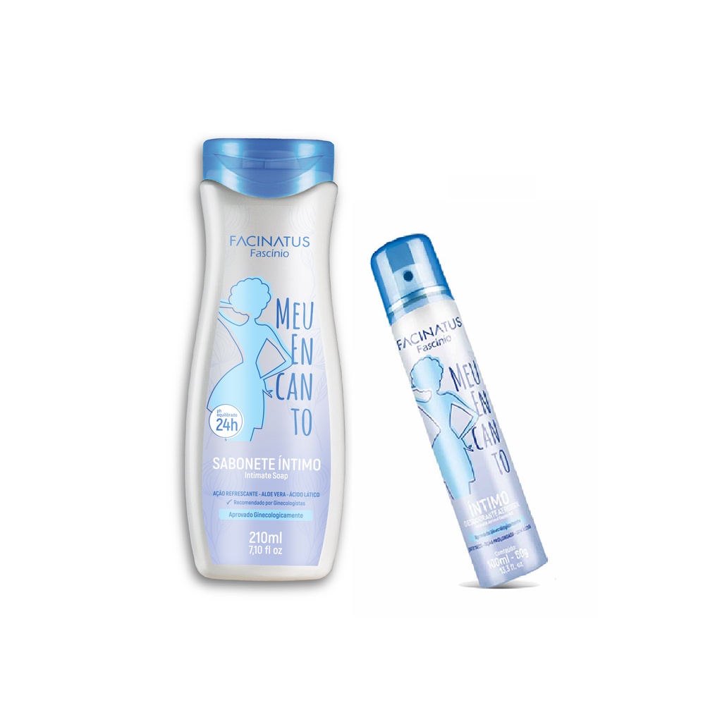 KIT DESODORANTE INTIMO MEU ENCANTO + SABONETE INTIMO MEU ENCANTO ...