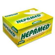 Caixa com 48 flaconetes de Hepamed | Shopee Brasil
