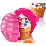 TUPPERWARE CUPCAKE ROSA | Shopee Brasil