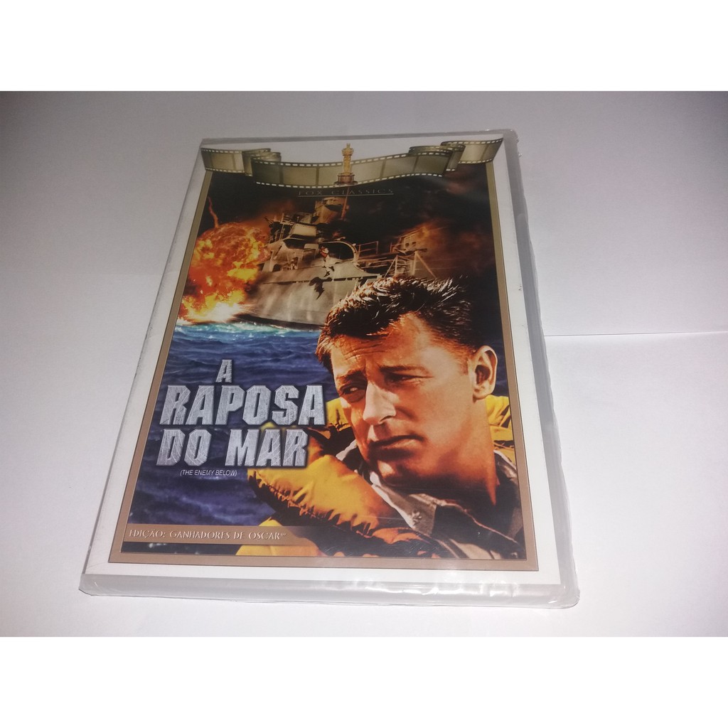Dvd - A Raposa do Mar - 1957 - Robert Mitchum - Dublado - Lacrado ...