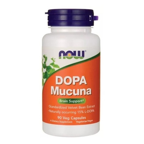 Dopa Mucuna 400mg 90cps Now Foods Pronta Entrega | Shopee Brasil