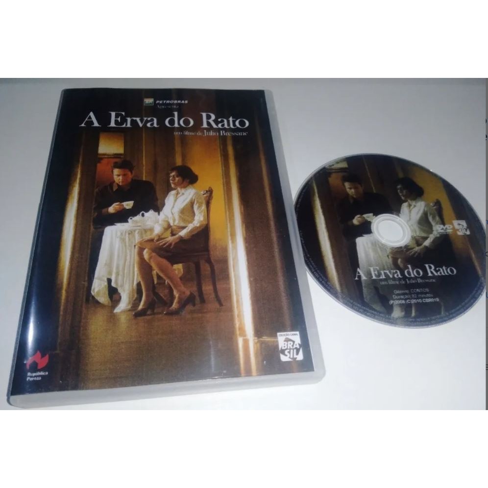 Dvd A Erva Do Rato - 2009 - Júlio Bressane - Selton Mello/Alessandra ...