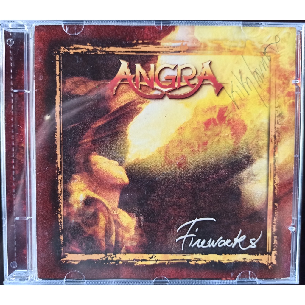 CD Angra - Fireworks (autografado) | Shopee Brasil