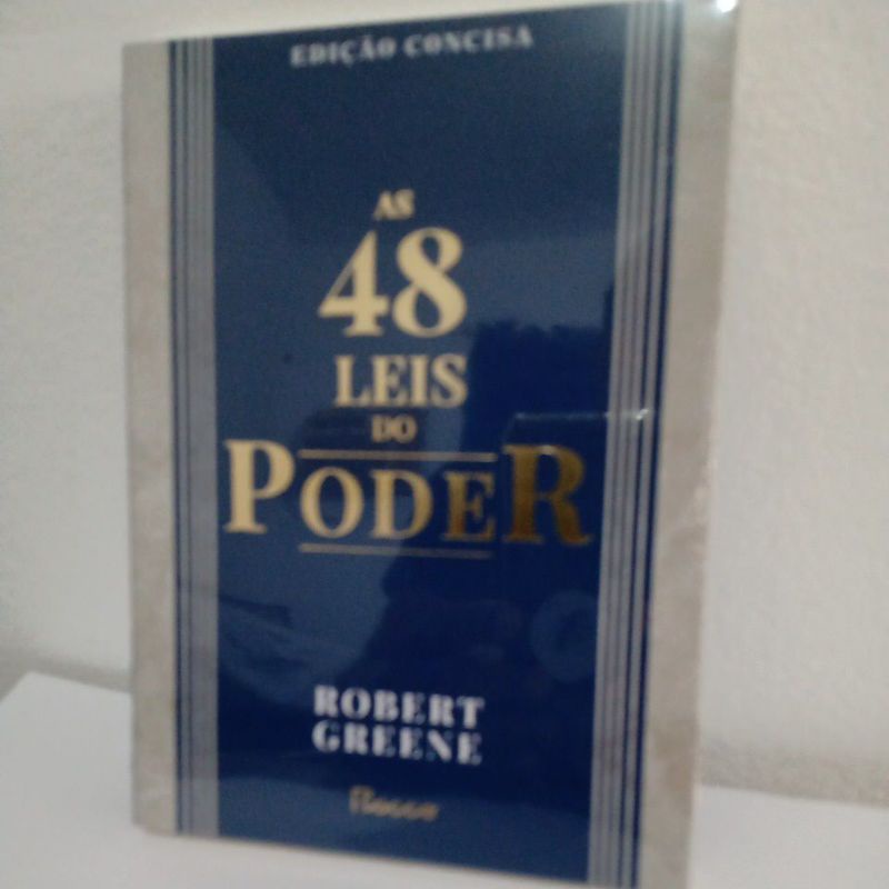Livro As 48 Leis do poder (novo) lacrado brochura 14 x 21 cm edição ...