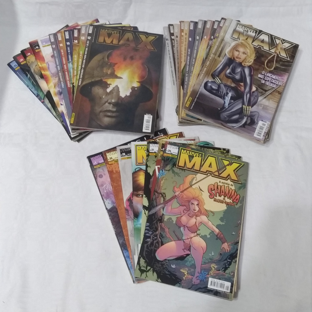 Quadrinhos usados - Marvel MAX Vários volumes | Shopee Brasil
