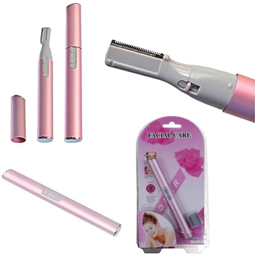 Aparador Eletrico De Sobrancelha Corporal Lamina Aparadora De Pelos Buco Barba | Shopee Brasil