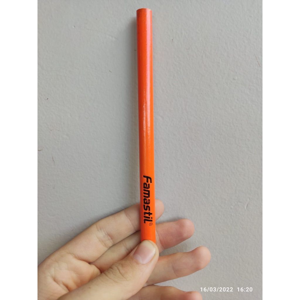Lápis de Carpinteiro e Pedreiro Foxlux Famastil | Shopee Brasil