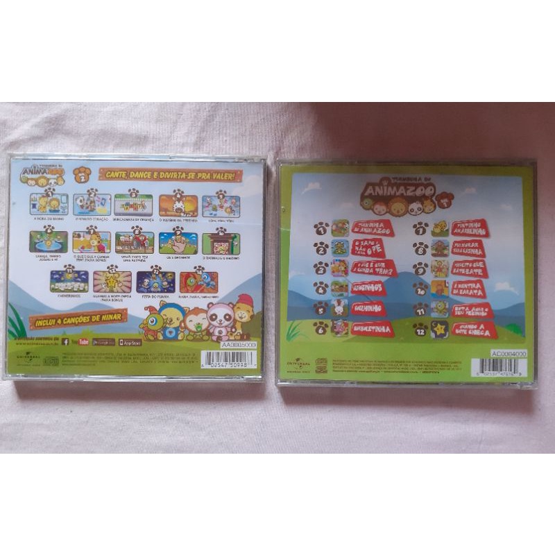 Cds Casados Turminha Do Animazoo Volume Vol.1 & 2. | Shopee Brasil