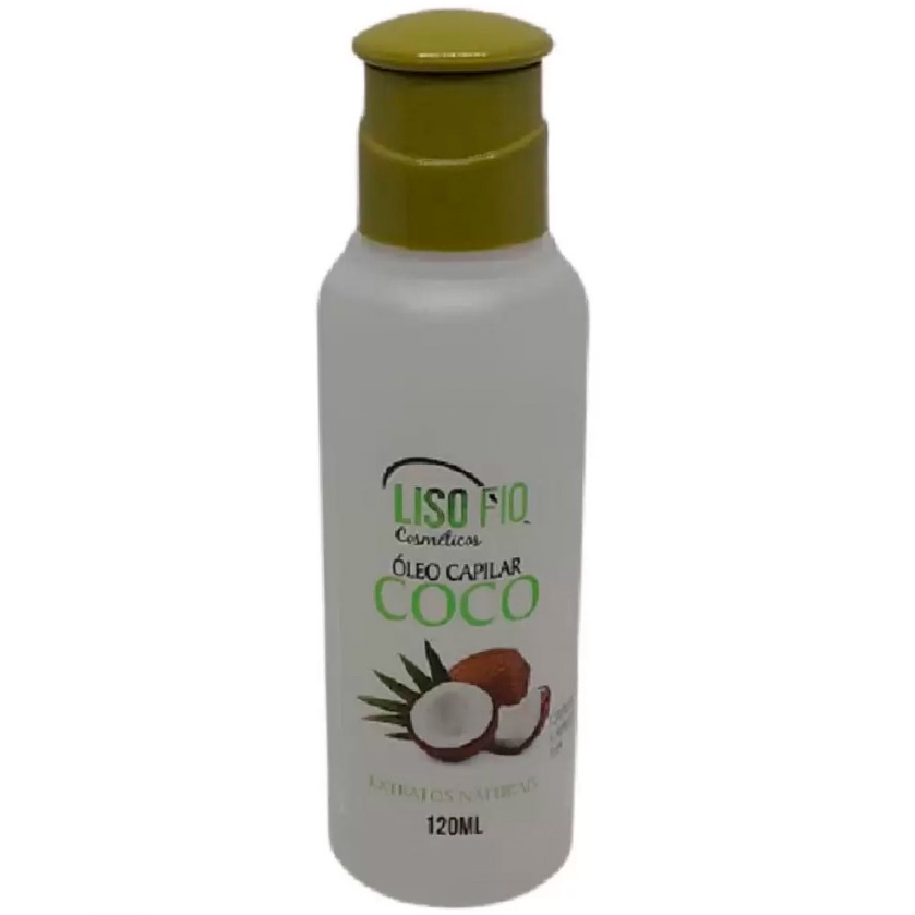 Óleo Capilar Coco Liso Fio - 120ml - Maycrene | Shopee Brasil