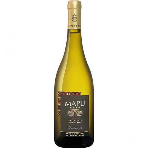Vinho Branco Chileno Mapu Reserva Chardonnay 750ml | Shopee Brasil