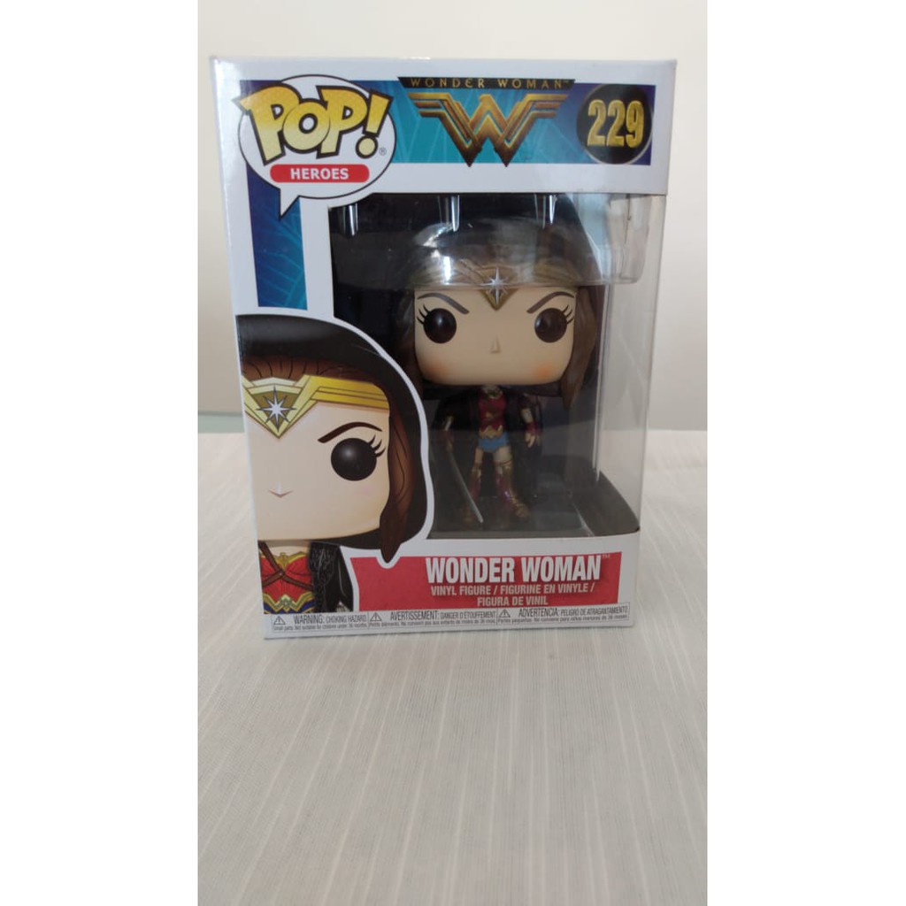 FUNKO POP! - Wonder Woman - 229 - DC Comics - Original e Novo! | Shopee ...
