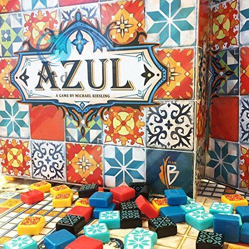 Azul Card Board Game Plastic Chips and Cloth Bag Strategy Toy | Shopee ...