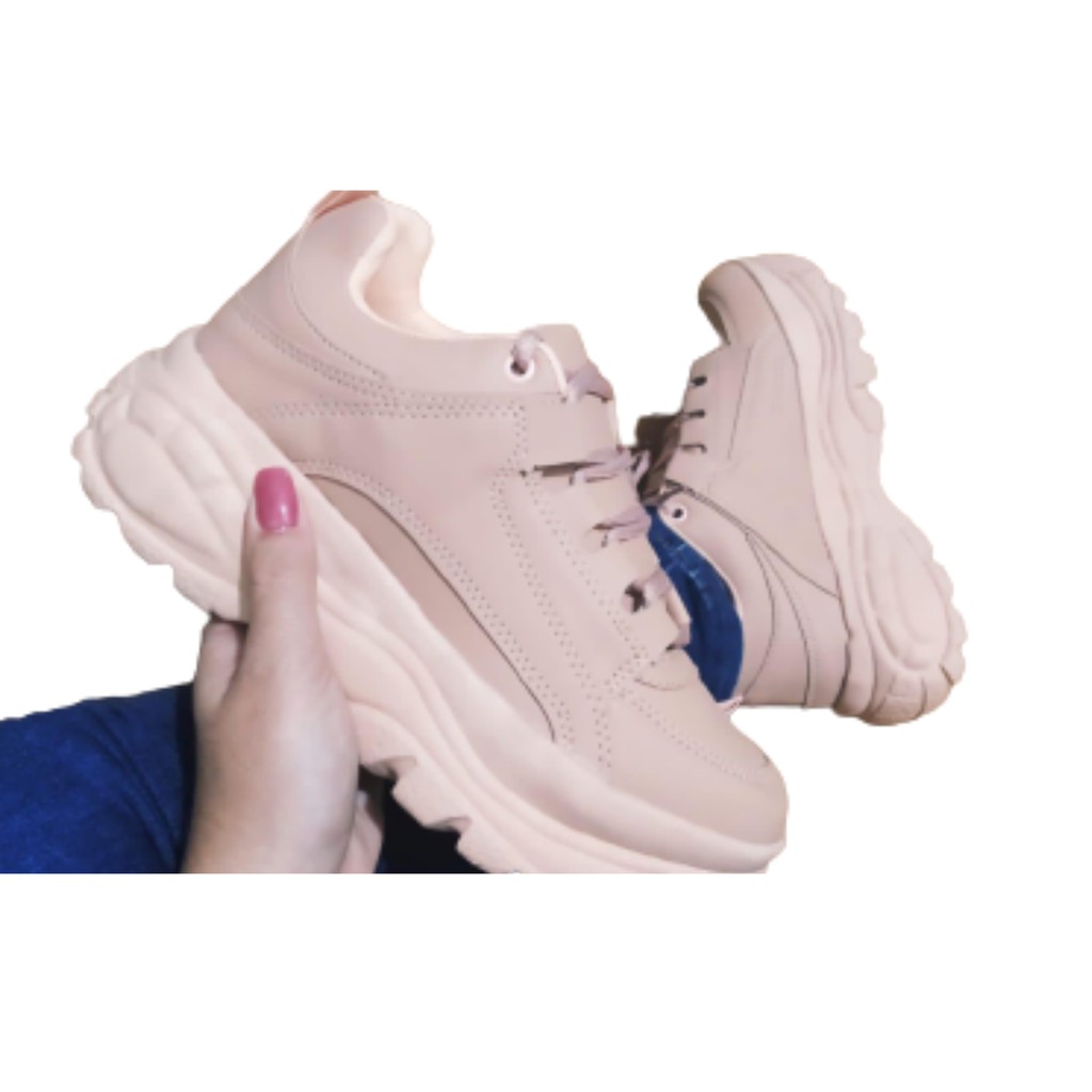 Tênis Buffalo Plataforma Flatforms Bufalo Plataforma Blogueira Feminino Barato Envio Imediato ...