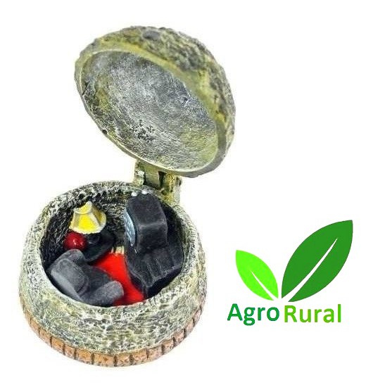 A Turma Do Bob Esponja. Casa Do Patrick. Enfeite Para Aquários, Fontes ...