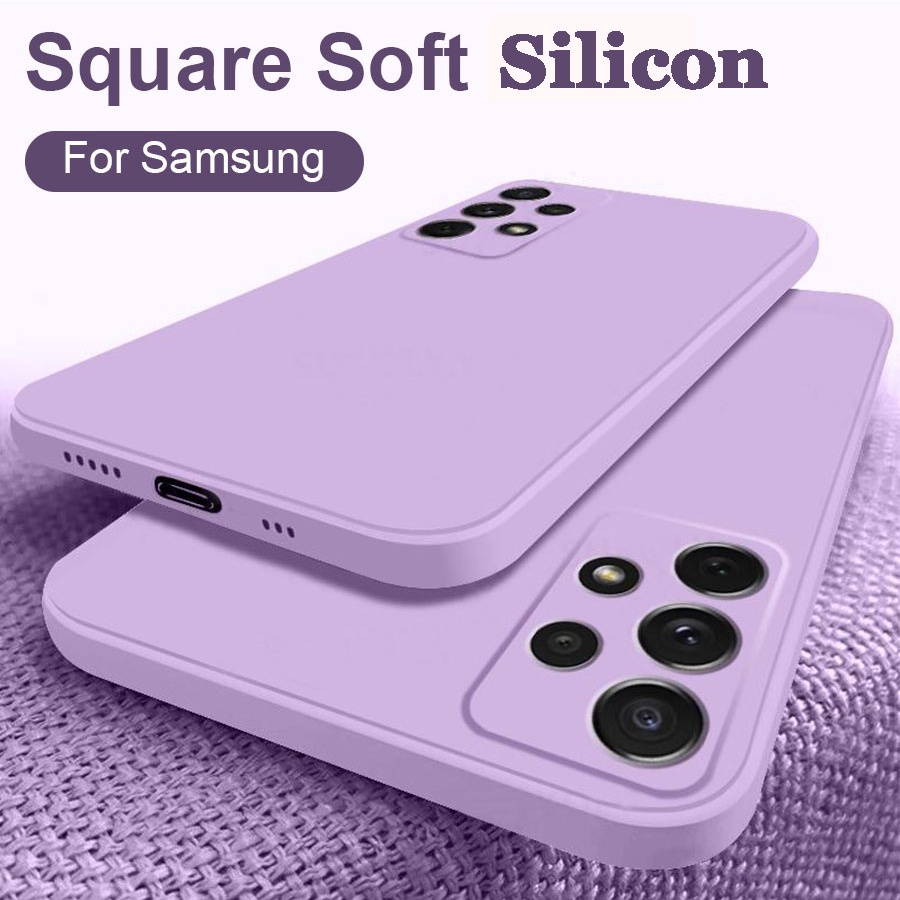 Capinha Flexível De Silicone Capa Case Fosca Para Samsung Galaxy A06 A16 A05 A15 A25 A35 A55 A14 ...