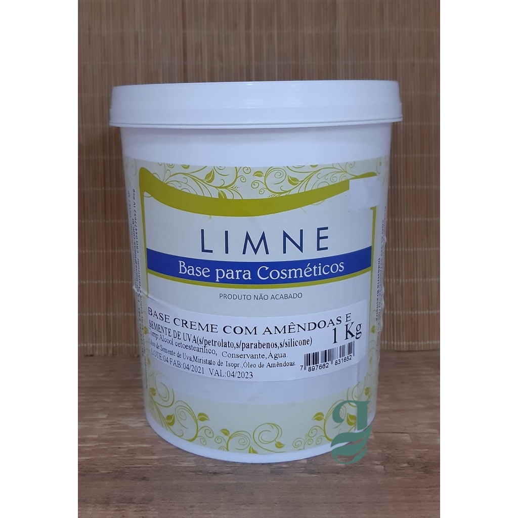 Base Creme Com Amendoas E Semente De Uva 1kg Limne | Shopee Brasil