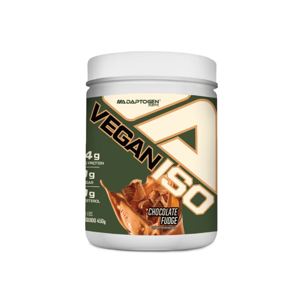 Vegan Iso Adaptogen Whey Protein Isolado Vegano Gourmet | Shopee Brasil