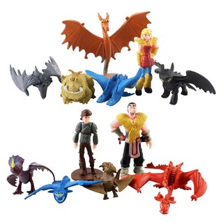 8Pcs/12Pcs/13Pcs/Set Anime Disney Movie Como Treinar Sua Figura De ...