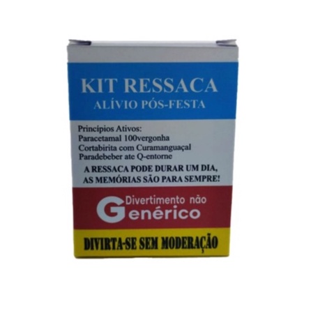 Caixinhas Kit Ressaca Lembrancinha - festa, aniversário, casamento ...