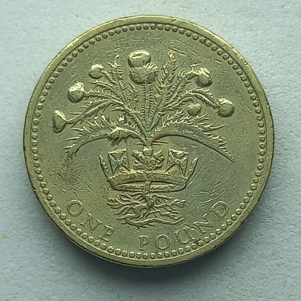 MOEDA DE 1 POUND DE 1984 | Shopee Brasil