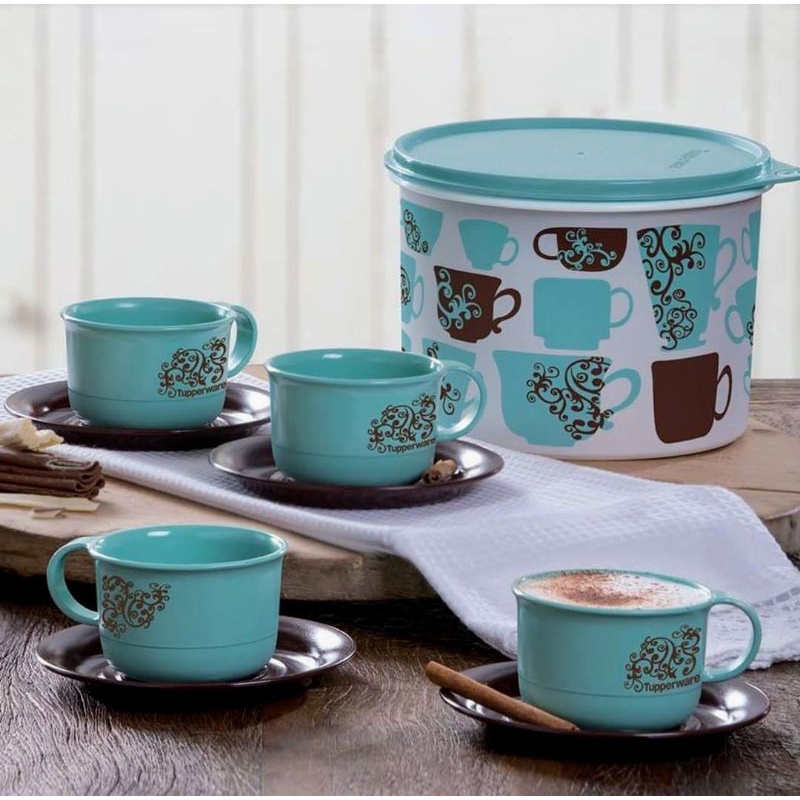 Tupperware Xícaras café | Shopee Brasil