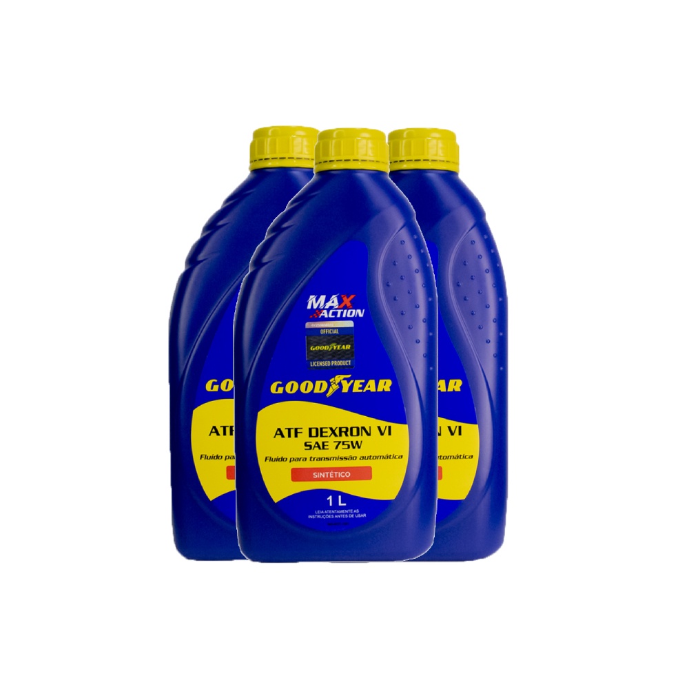Kit com 3 Óleos de Motor Sintético (ATF DEXRON VI SAE) 75W | Shopee Brasil