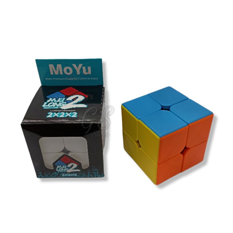 Cubo Mágico 2x2 Profissional MoYu | Brinquedo Fidget Toy | Shopee Brasil