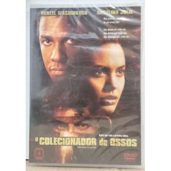 DVD O Colecionador de Ossos - (Novo/Lacrado/Original) Denzel Washington, Angelina Jolie | Shopee ...