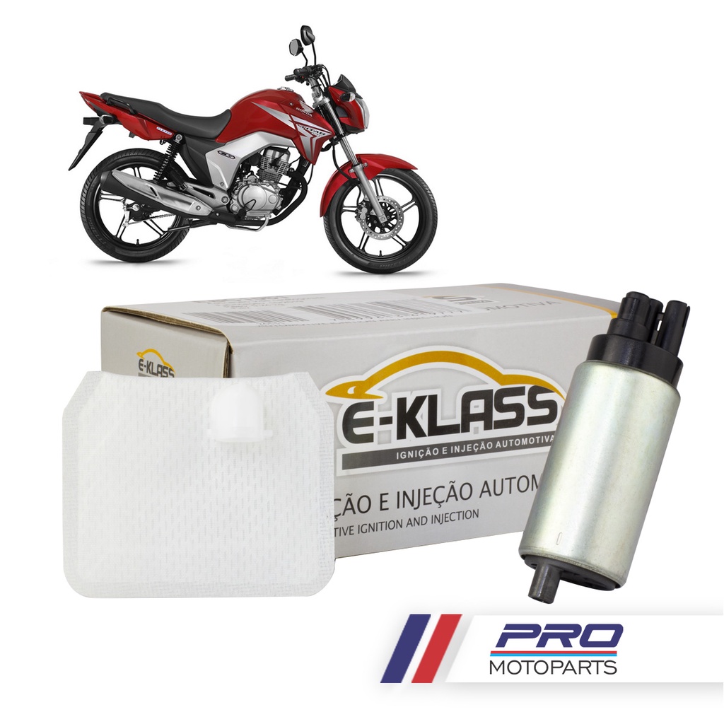 Refil Bomba de combustivel Honda Cg 150 160 Fan ou Titan mix Flex 2014 ...