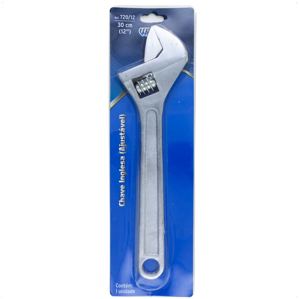 Chave Inglesa 12 polegadas Ajustável 30cm Reforçada Aço | Shopee Brasil
