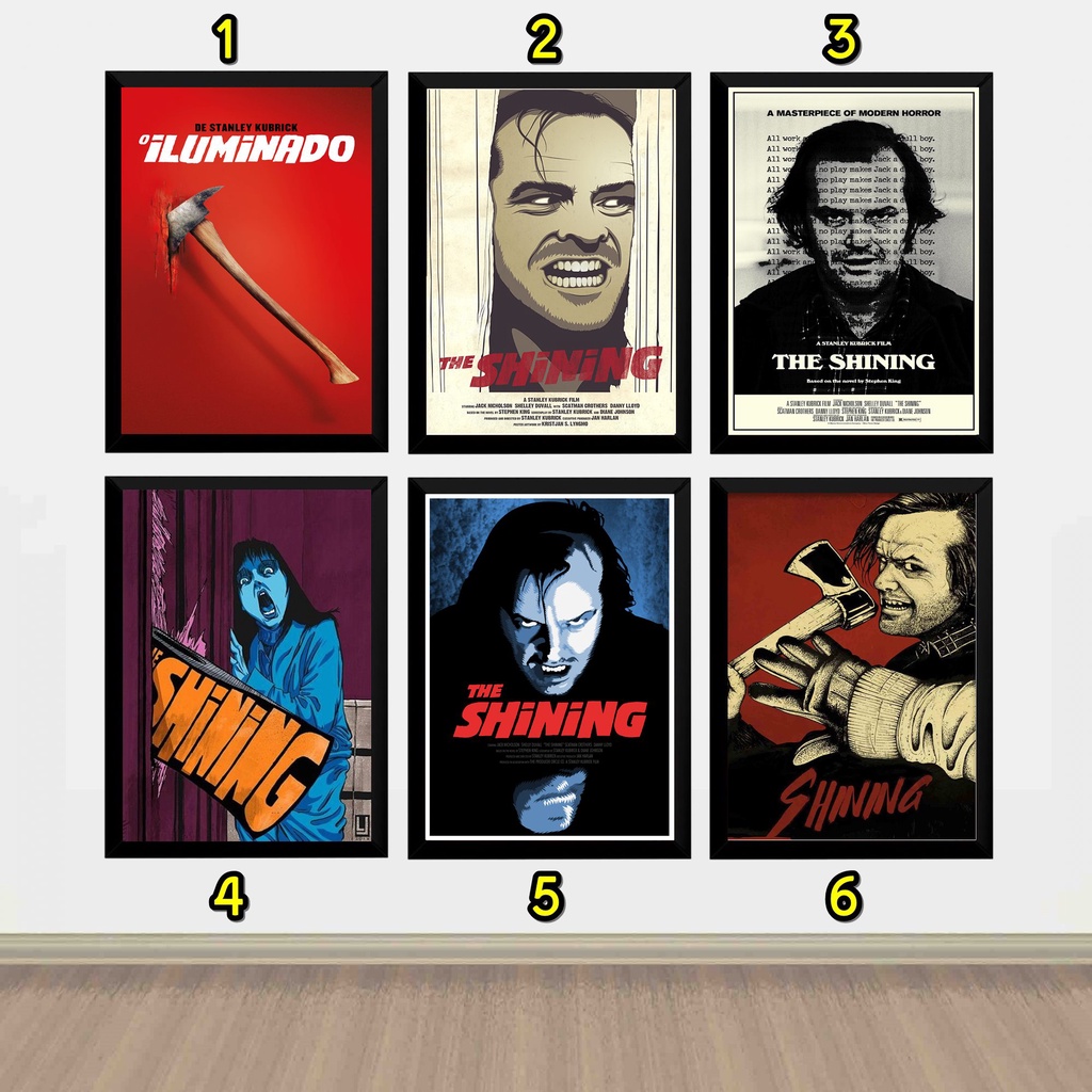 Quadro Decorativo O Iluminado Filme Poster | Shopee Brasil