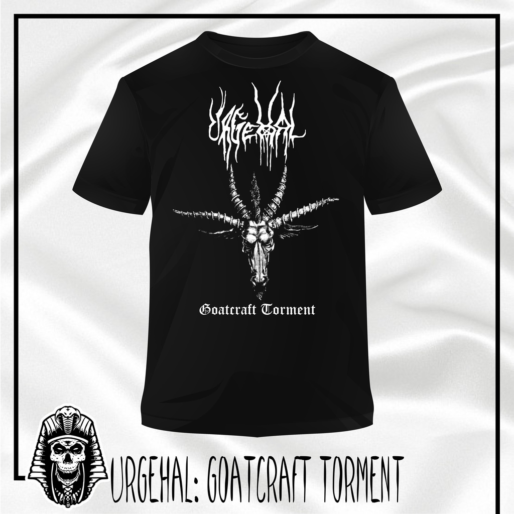 CAMISETA URGEHAL: GOATCRAFT TORMENT | Shopee Brasil