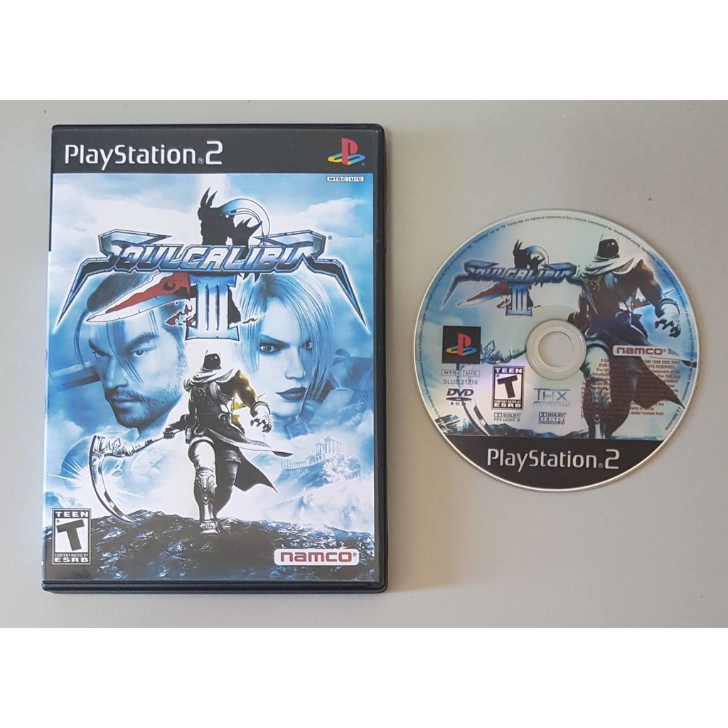 PS2 - Soulcalibur 3 III Soul Calibur - Leia a descrição | Shopee Brasil