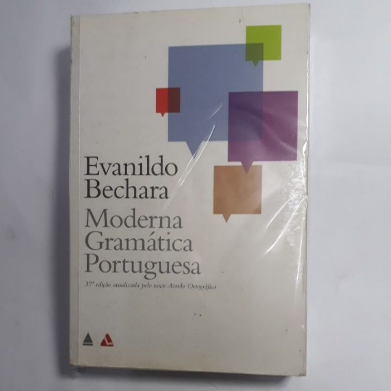 MODERNA GRAMÁTICA PORTUGUESA - 37ª ED - EVANILDO BECHARA | Shopee Brasil