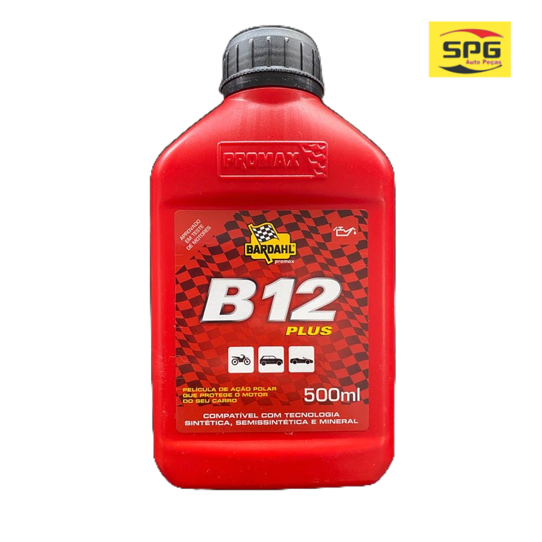 Aditivo De Motor Bardahl B12 Plus Flex 500ml | Shopee Brasil